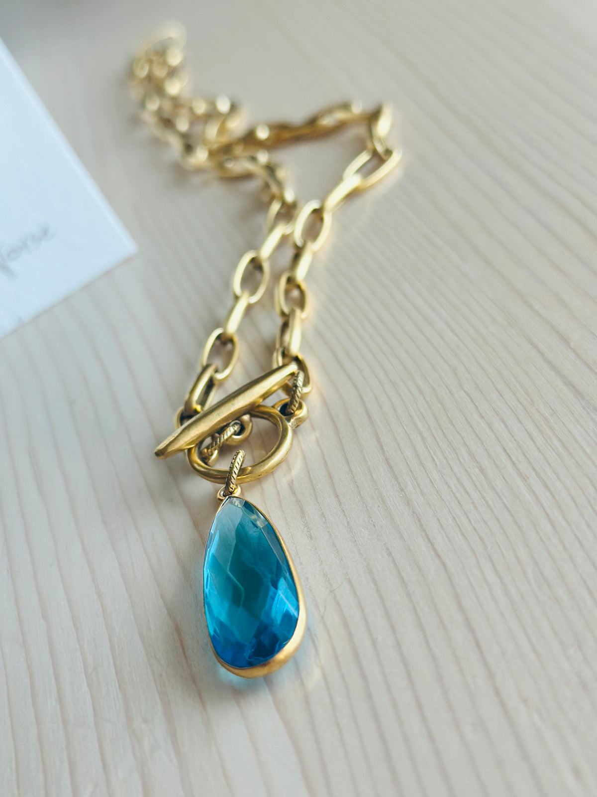 Blue Topaz Necklace – BlueyedHorse