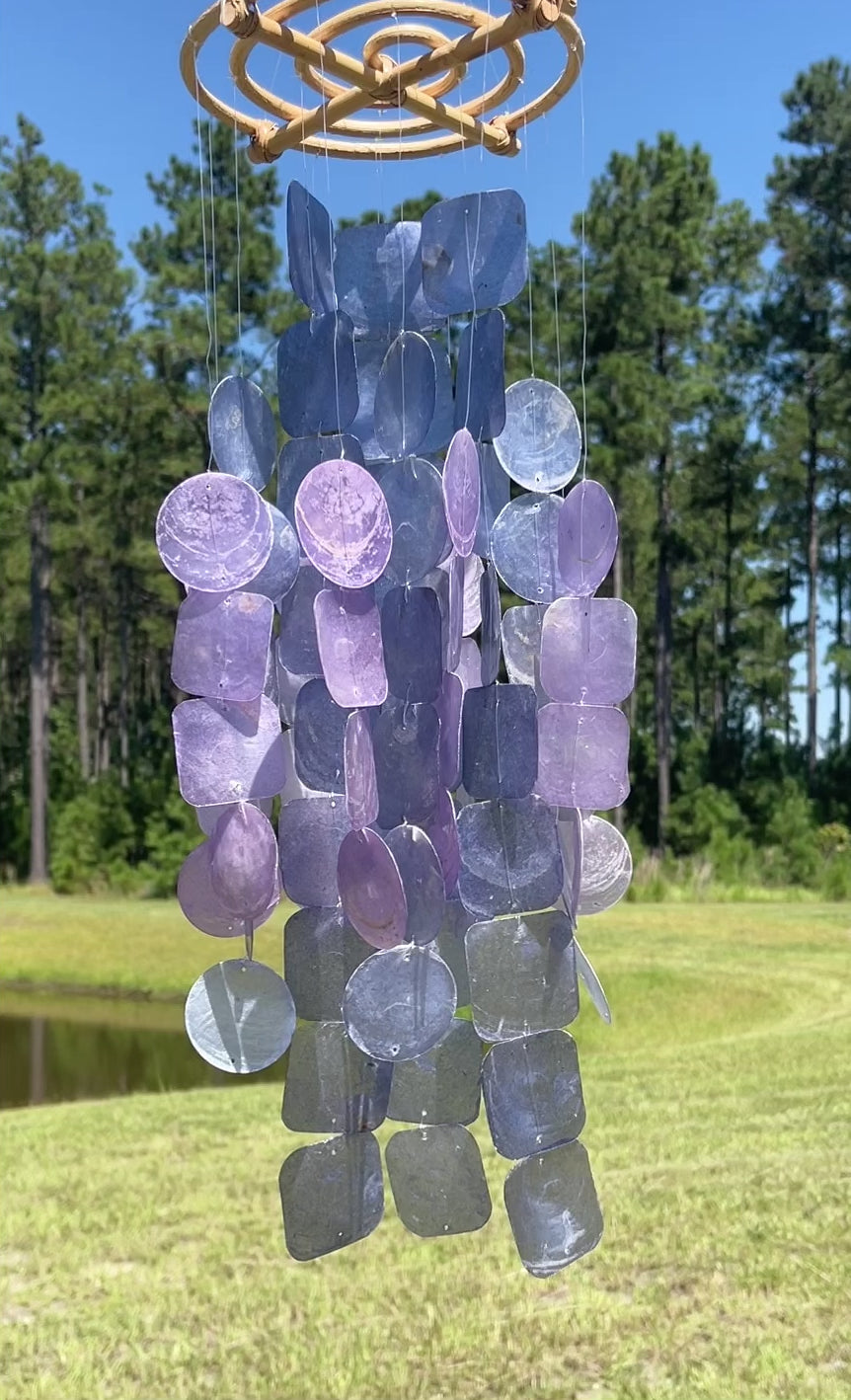 Artisan-Crafted Capiz Chimes & Mobiles in Charleston, SC | Blueyed ...